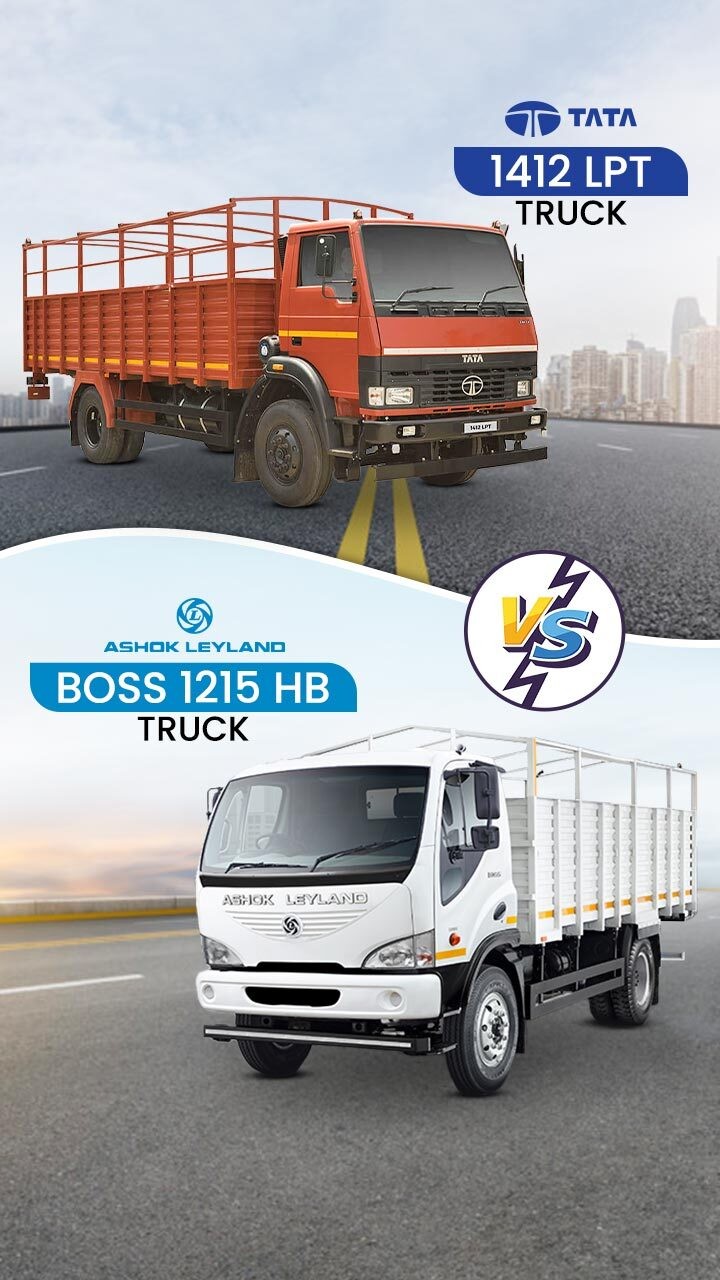 Ashok Leyland Boss 1215 HB VS Tata 1412 LPT Best Truck Compare